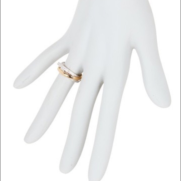 Nadri | Jewelry | Nadri Trinity Eternity Pave Cz Ring | Poshmark